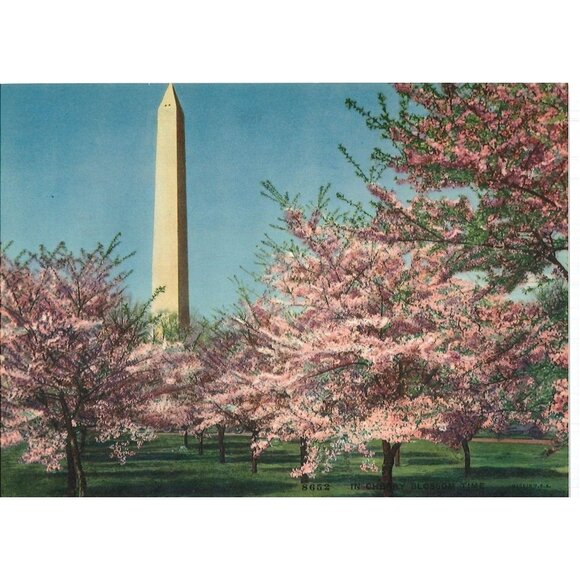 Art | Vintage Calendar Print In Cherry Blossom Time 575x775 | Poshmark